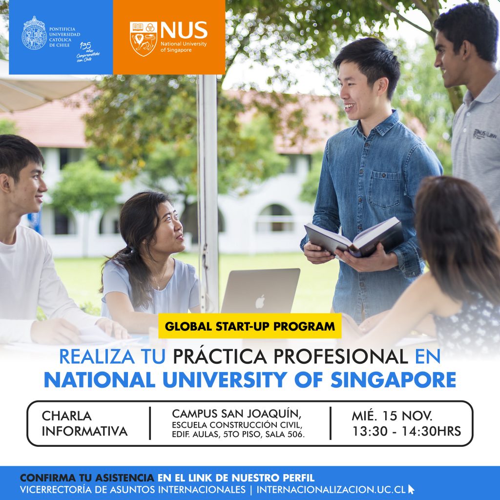 Global Start-Up Program: Realiza tu práctica profesional PAGADA en la Universidad Nacional de ...