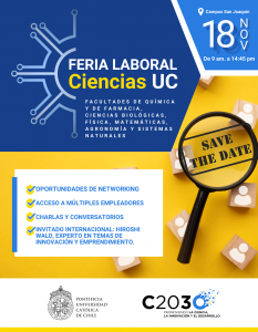 [Save the date] Feria laboral Ciencias UC - Programas de Pregrado ...